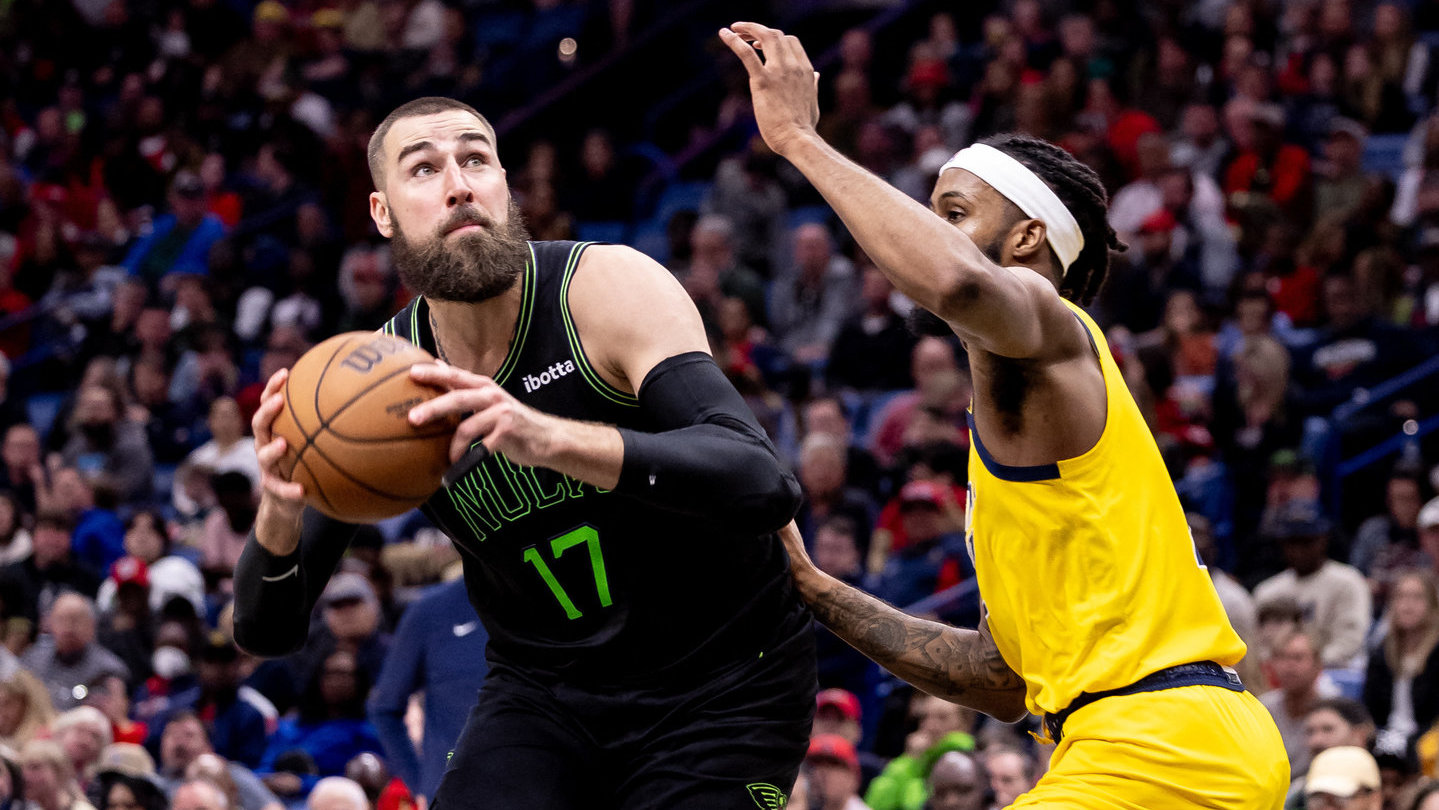 J.Valančiūnas buvo ryškus, o „Pelicans“ pakartojo klubo visų laikų ...